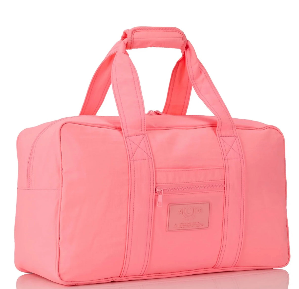 Aloha monochrome weekender Bag - Tropical – Island Gypsy Rottnest