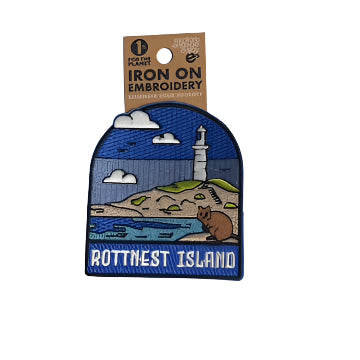 Arch Lighthouse Embroidery Iron on Patch – Island Gypsy Rottnest
