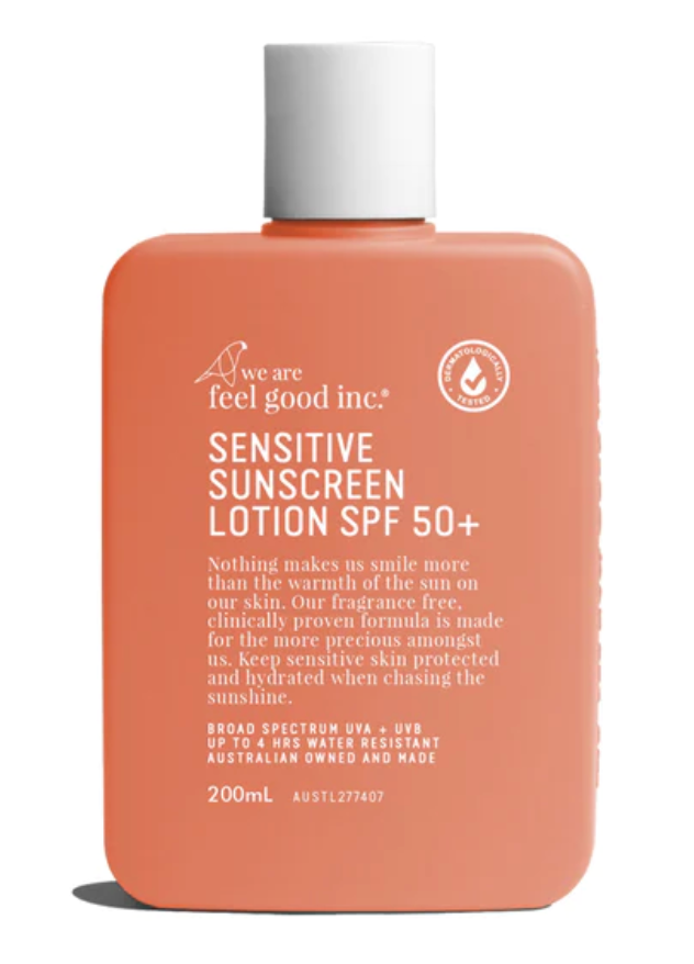 Feel Good Sensitive Sunscreen Lotion SPF50+ – Island Gypsy Rottnest